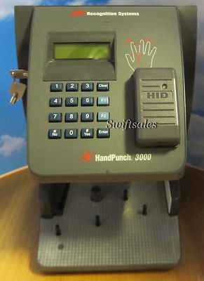 Time Clocks - Ingersoll Rand Recognition Systems Handpunch