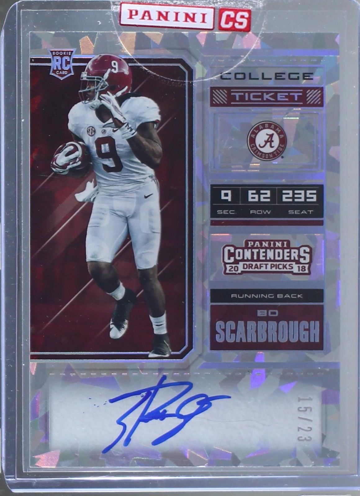 2018 Panini Contenders Draft Picks - RPS College Ticket Variation A ...
