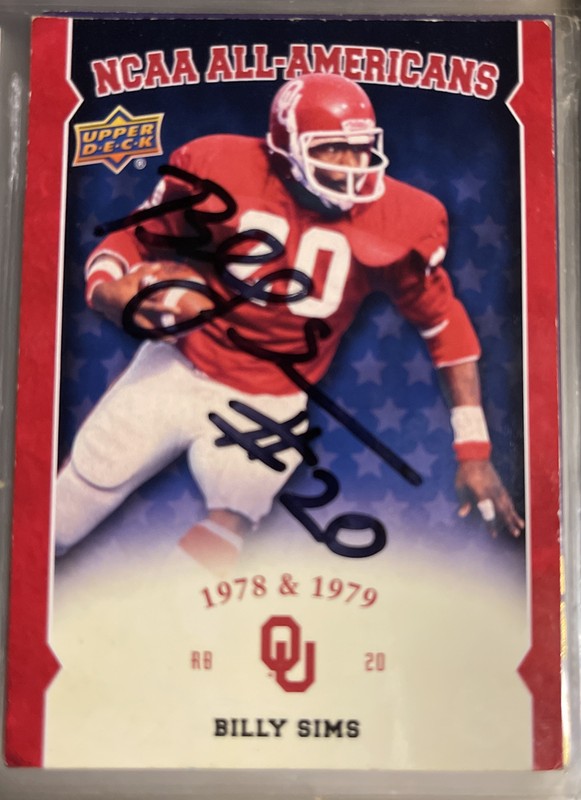 Billy Sims Football Card Database - Newest Products will be shown first ...