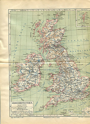 1900-Now - Map Of Great Britain Sheet - Vatican