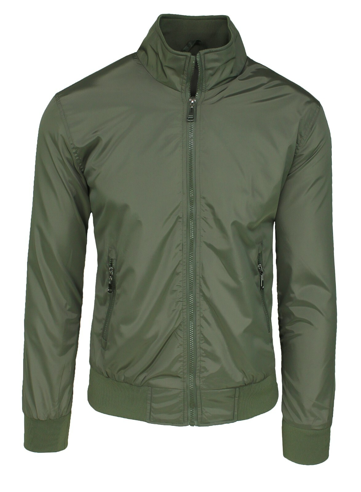 Giubbotto giacca uomo primavera estate slim fit verde casual ... Giubbotto giacca uomo primavera estate slim fit verde casual ...