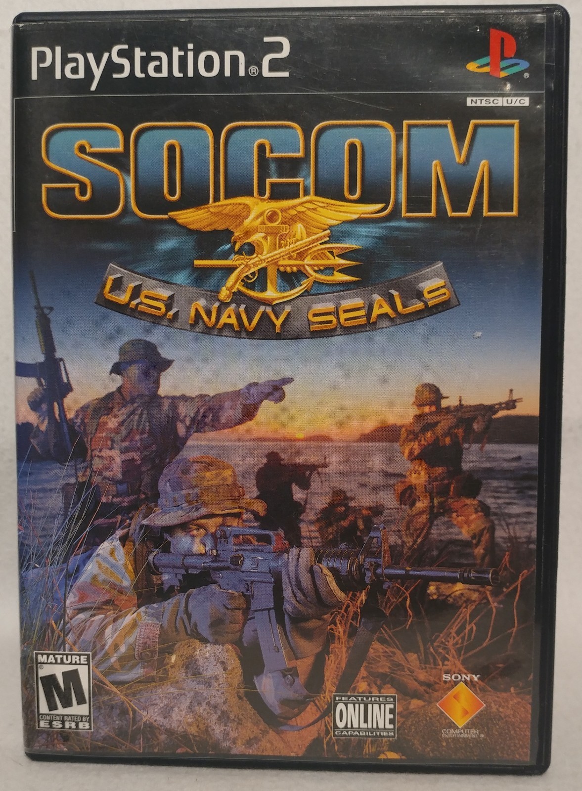 Socom US Navy Seals Playstation 2 PS2 Complete Black Label 711719713425 eBay
