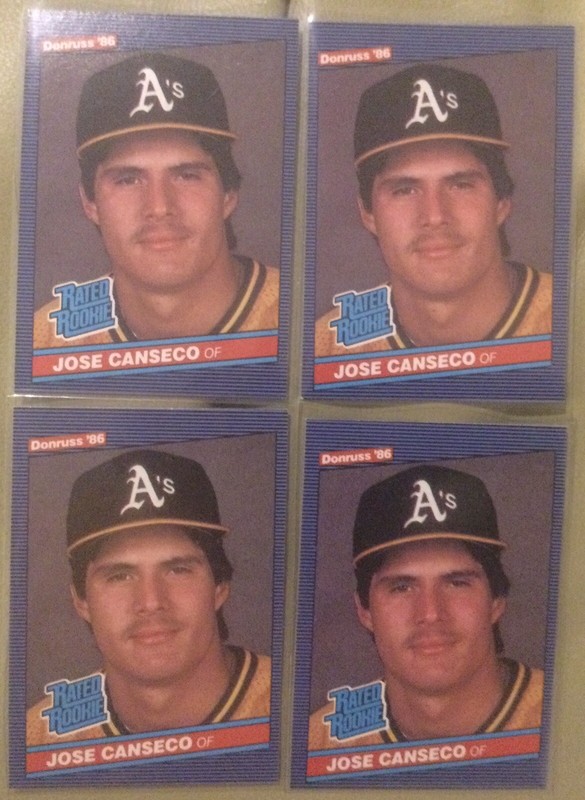 Jose Canseco Baseball Cards