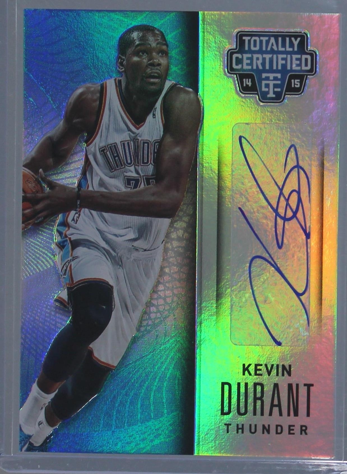 2014-15 Panini Totally Certified - Signatures Mirror #TCS-KD Kevin ...