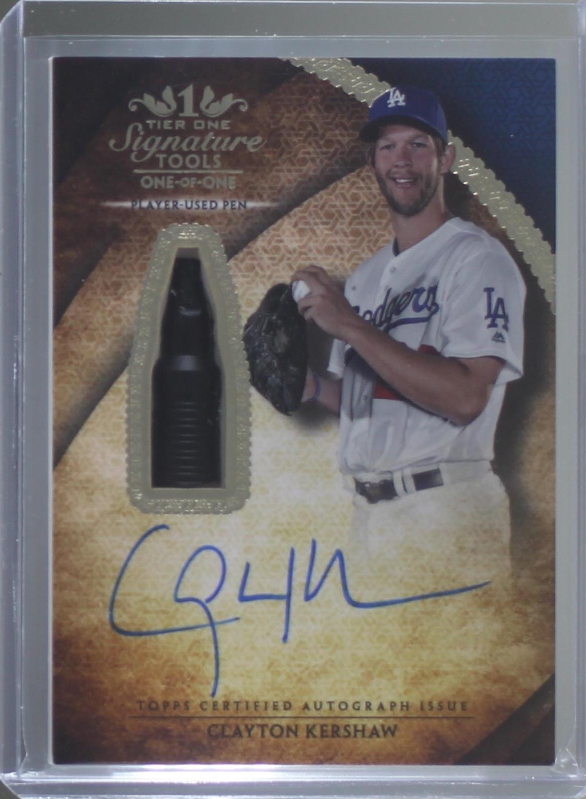 2017 Topps Tier One - Signature Tools Autograph Relic #STAR-CK Clayton ...