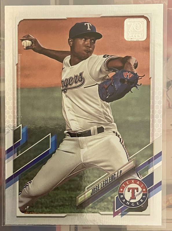Jose Leclerc Baseball Card Database - Newest Products will be shown ...