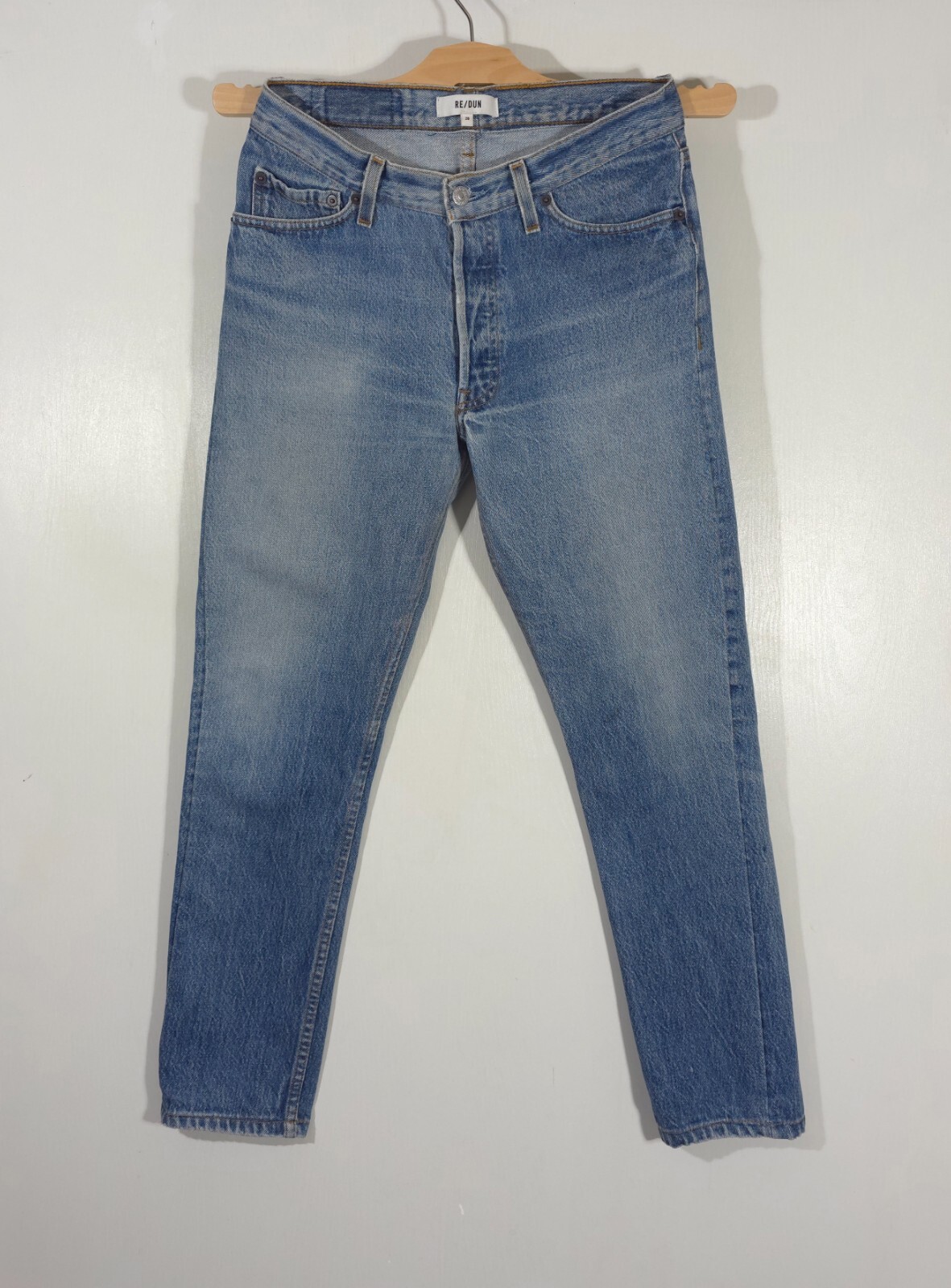 Rare RE/DUN Re/Done Vintage Levis Reworked Upcycle Straight Rare RE/DUN Re/Done Vintage Levis Reworked Upcycle Straight