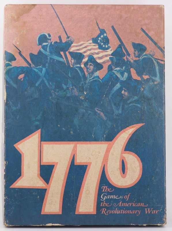 1776: The Game of the American Revolutionary War (1974) Board Game ...