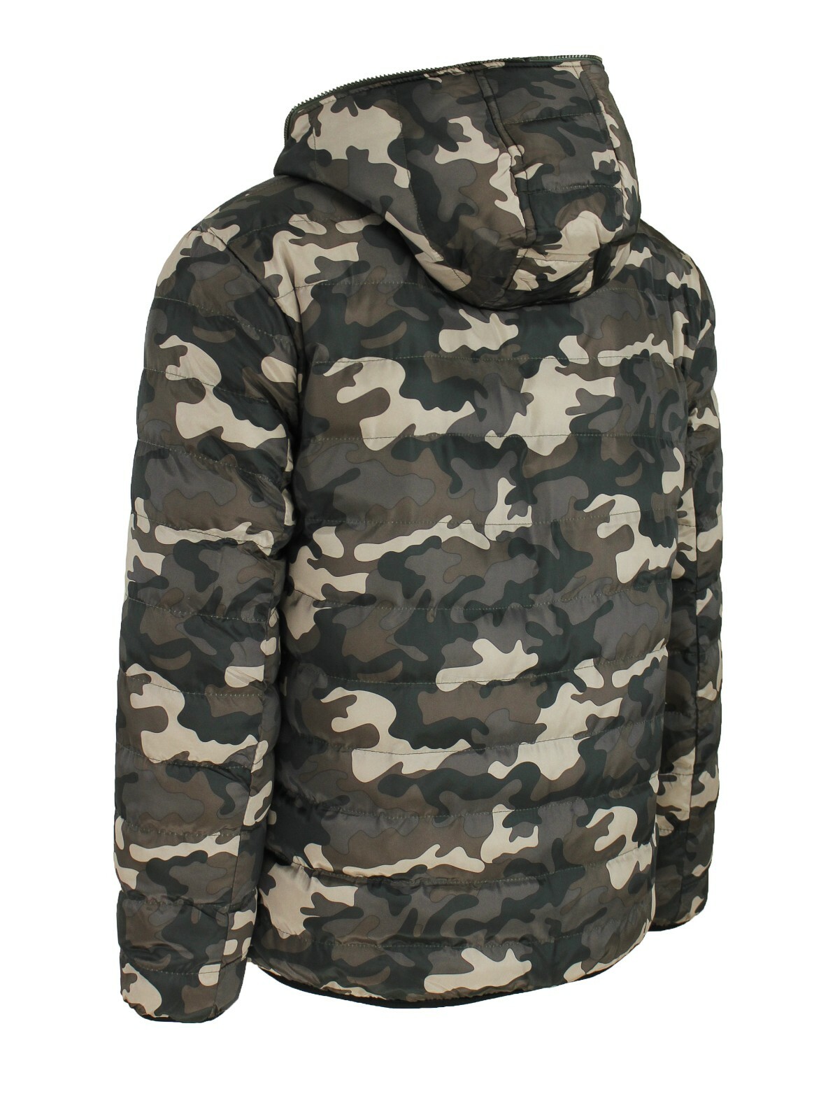 Piumino giaccone uomo invernale mimetico militare casual giubbotto ... Piumino giaccone uomo invernale mimetico militare casual giubbotto ...