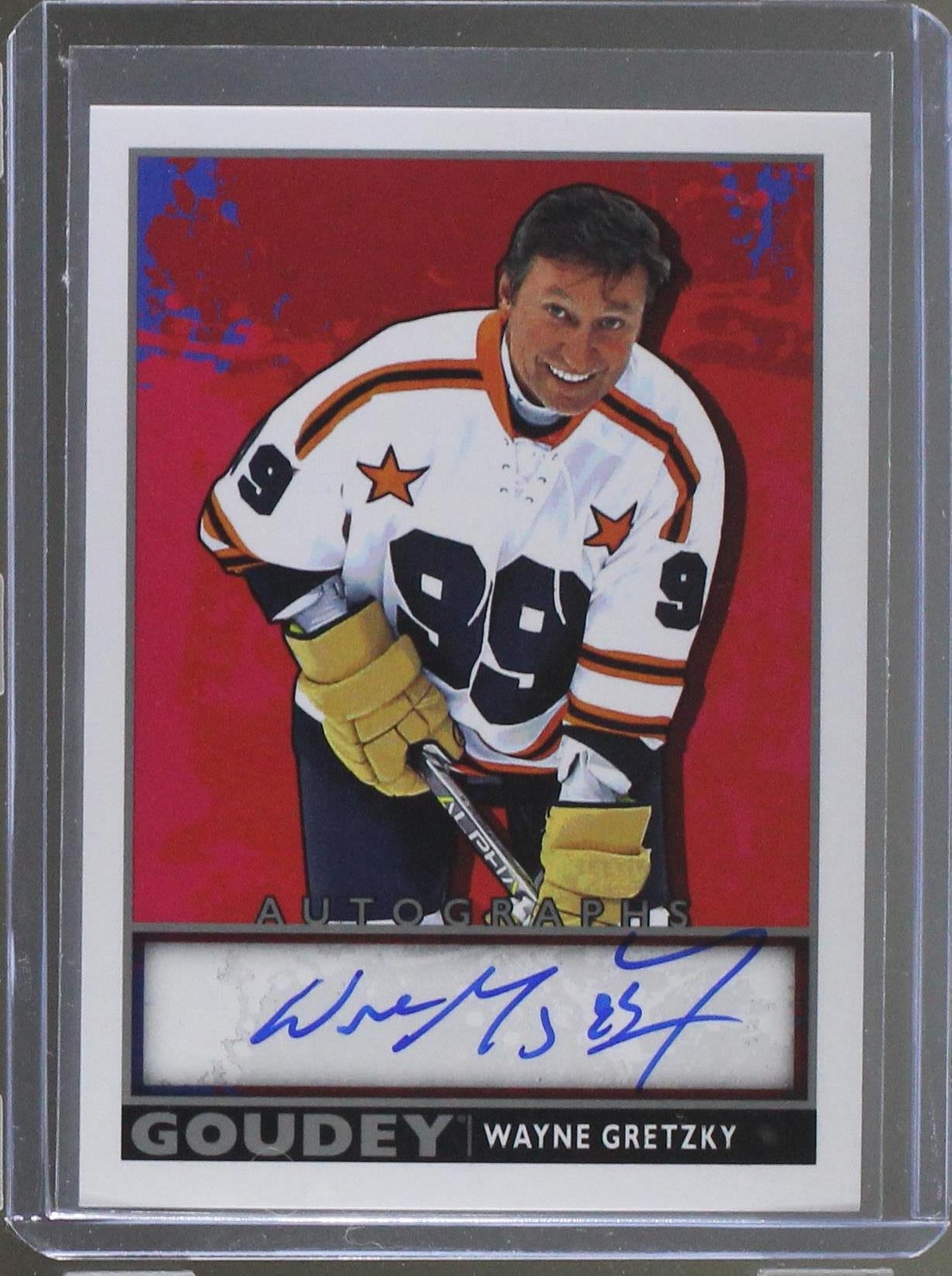 2017 Upper Deck Goodwin Champions - Goudey Autographs #G5 Wayne Gretzky ...