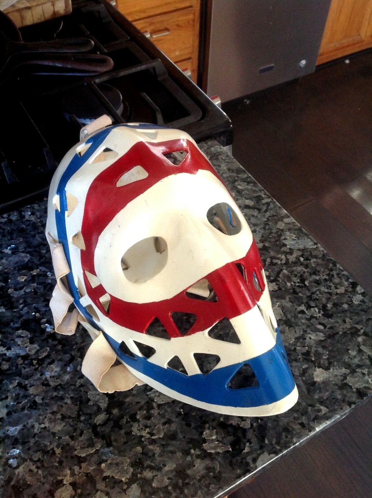 Купить Защитная маска вратаря Hand crafted Vintage Goalie mask Ken ...
