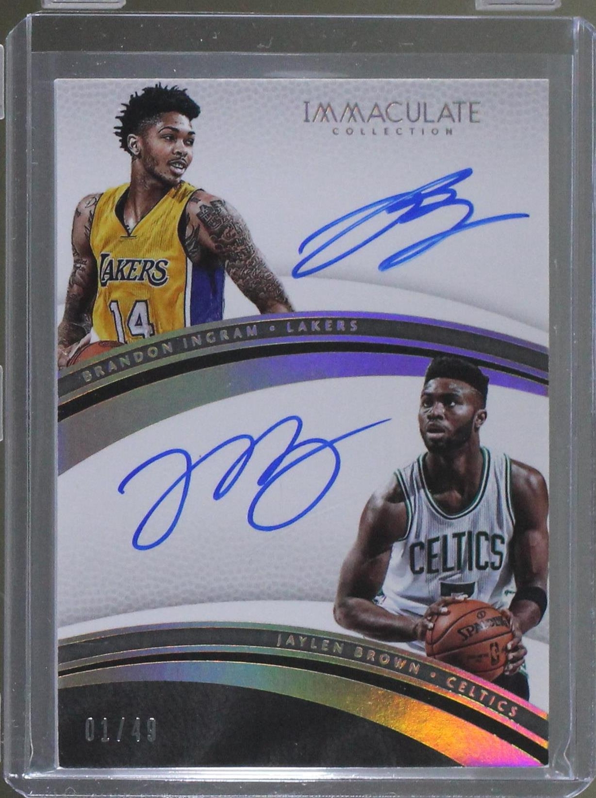2016-17 Panini Immaculate Collection - Dual Autographs #4 Brandon ...