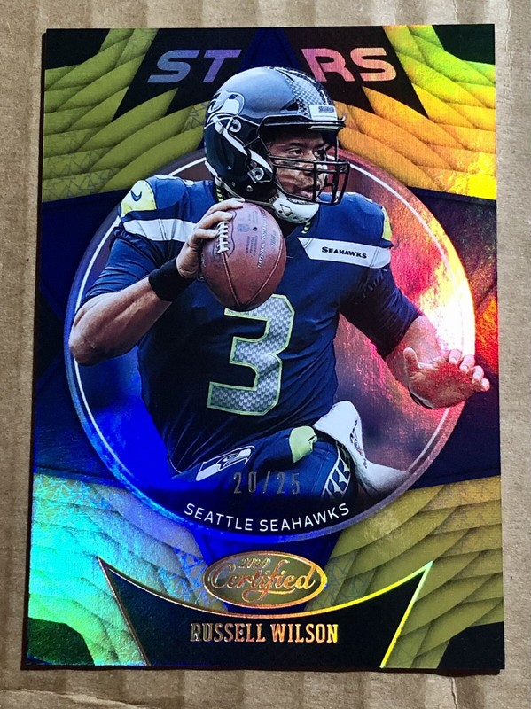 2020 Panini Certified Football Checklist | Seattle Seahawks Football Cards