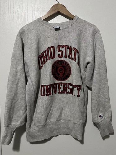 Vintage 90s Ohio State champion Reverse Weave Sweatshirt L Old English RARE 1794のeBay公認海外通販｜セカイモン