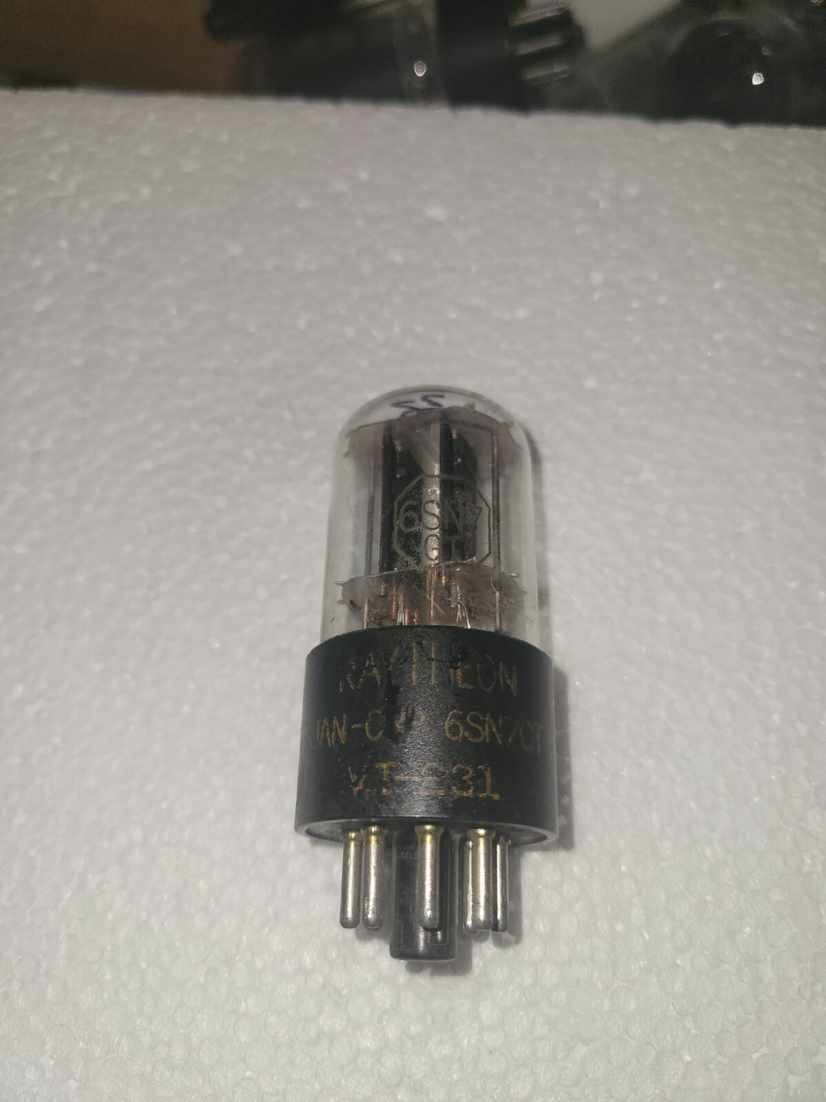 1 Excellent Mil spec Raytheon VT231 / 6SN7GT / 6SN7 tube #Z17のeBay公認海外通販｜セカイモン