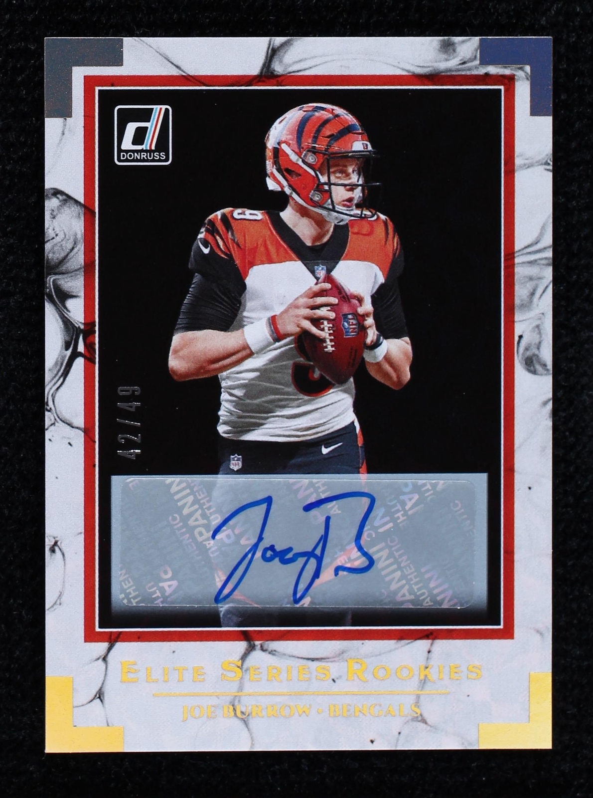2020 Panini Donruss - Elite Series Rookies Autographs #ESR-JB Joe ...