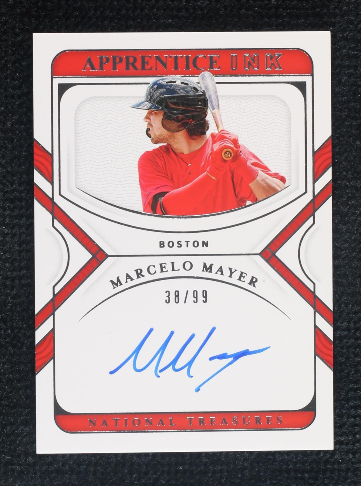 2022 Panini National Treasures - Apprentice Ink #AI-MA Marcelo Mayer ...