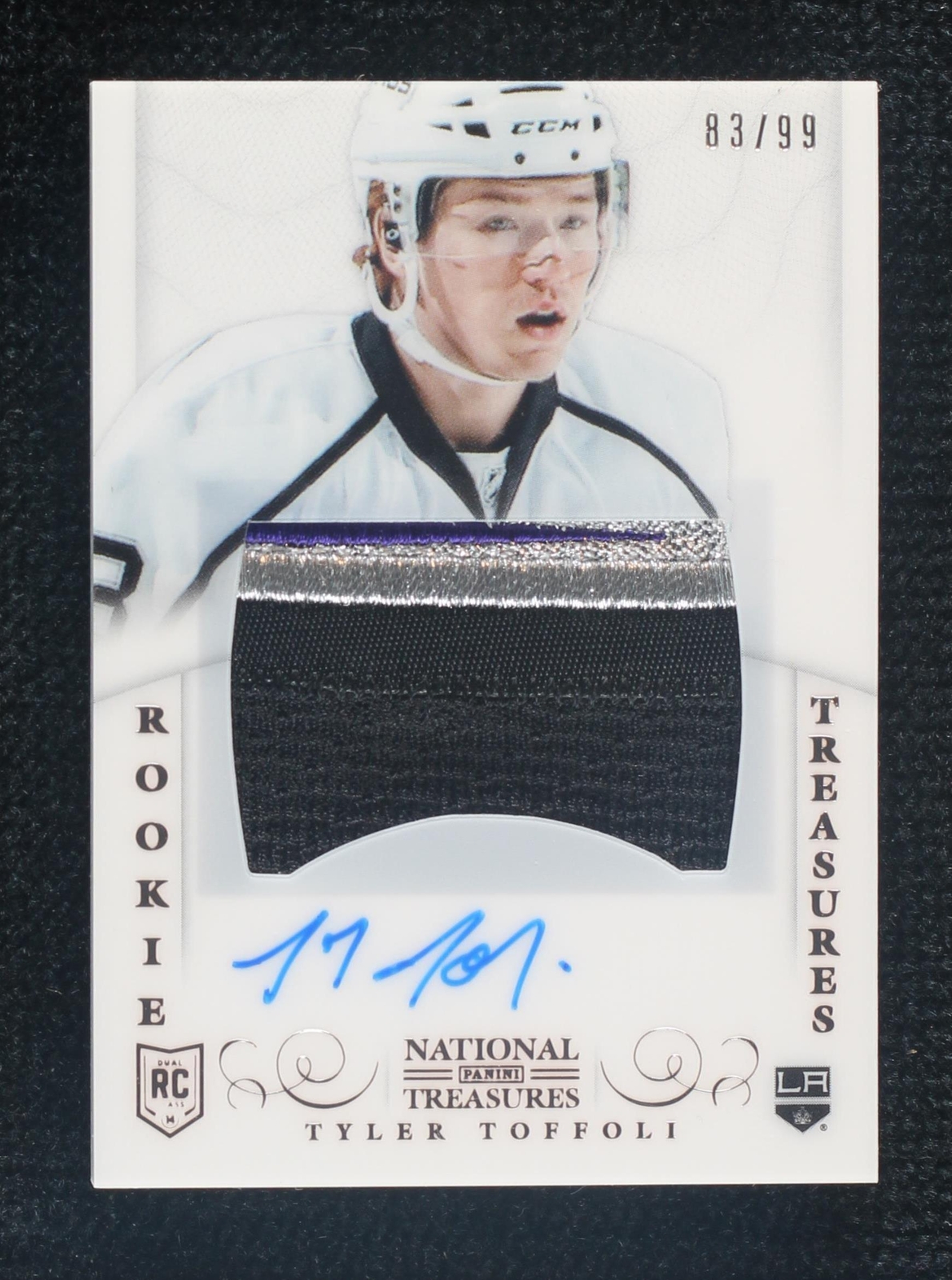 2013-14 Panini National Treasures - Rookie Treasures Patch Autograph ...