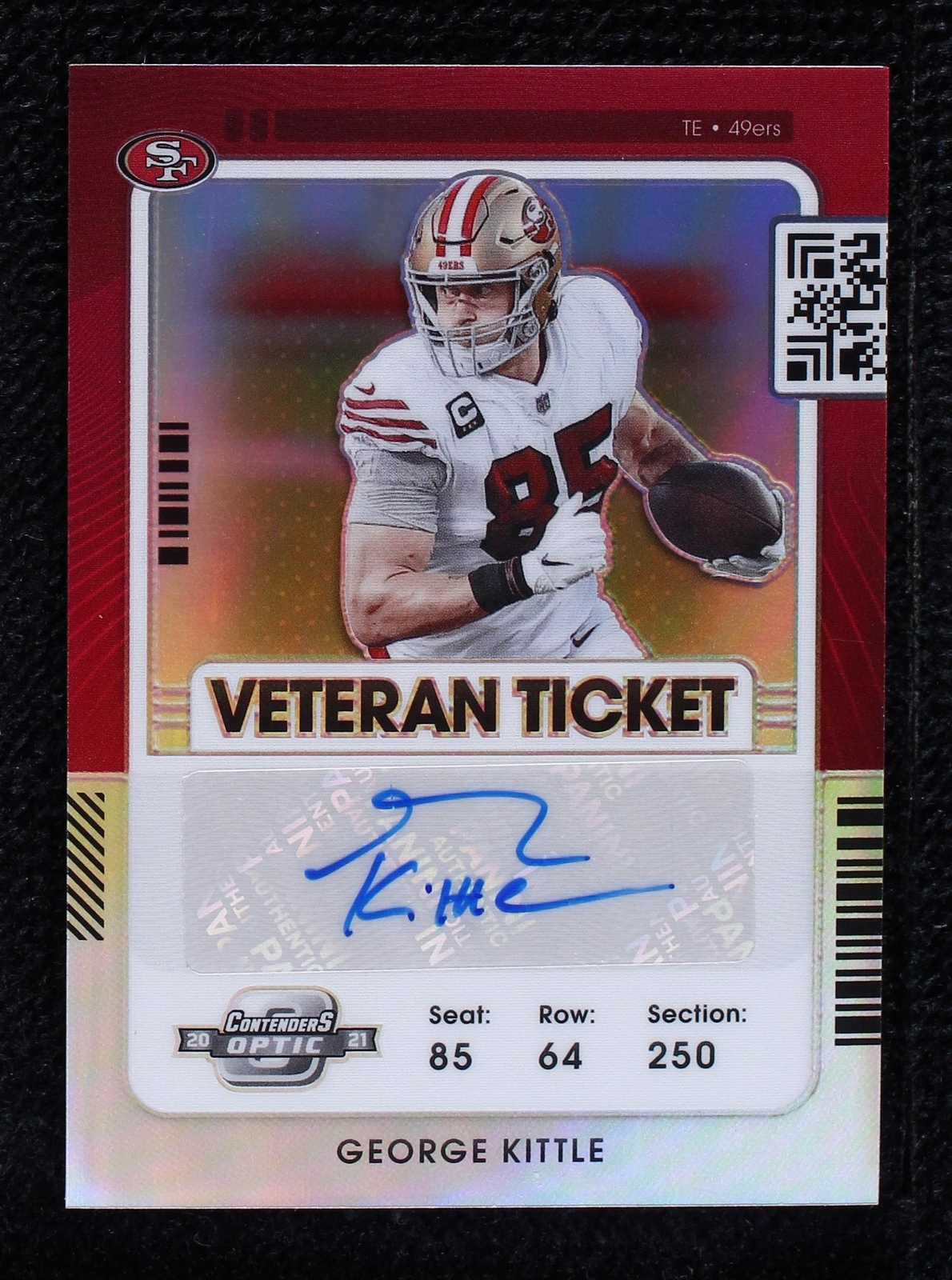 2021 Panini Contenders Optic - Veteran Ticket Autographs #VTA-GKI ...
