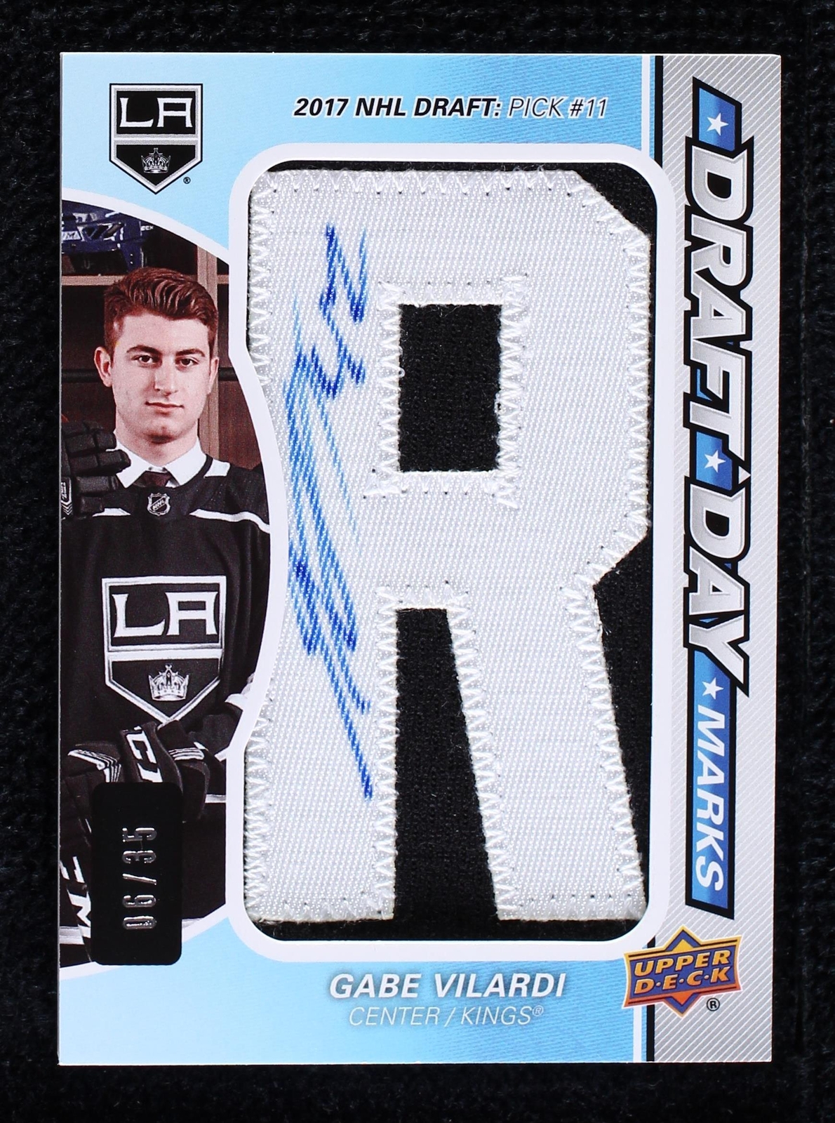 2017-18 SP Game Used - Draft Day Marks Rookies #DDM-GV Gabe Vilardi /35 ...