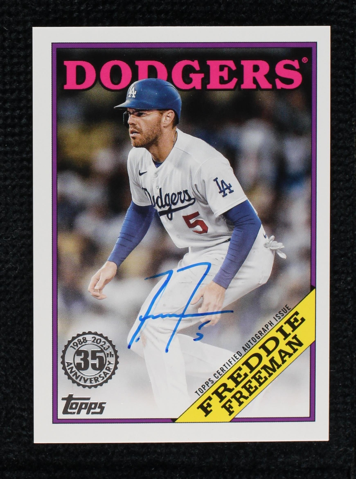 2023 Topps Series 2 - 1988 Topps Baseball Autographs #88BA-FF Freddie ...