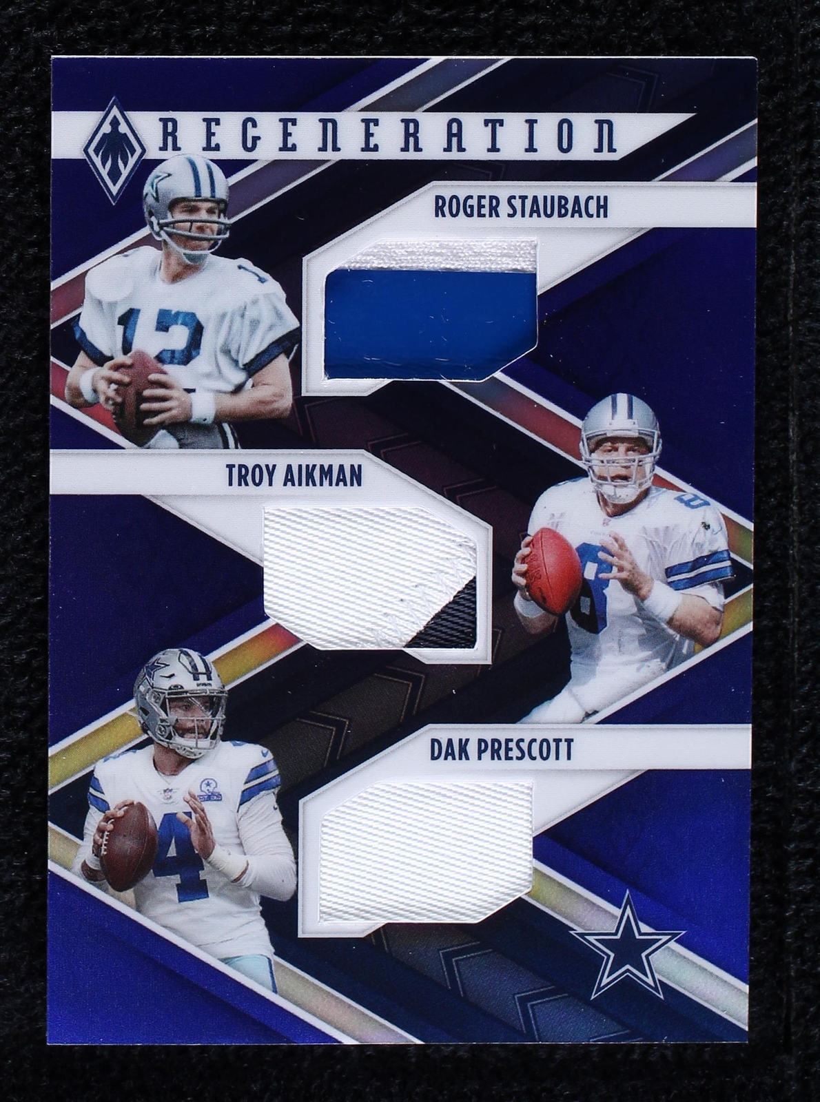 2021 Panini Phoenix - Regeneration Blue #REG-DAL Dak Prescott, Troy ...