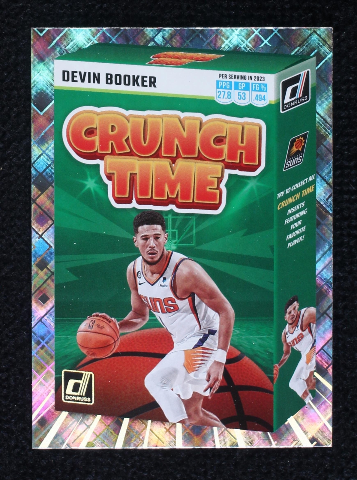 2023-24 Panini Donruss - Crunch Time Diamond #11 Devin Booker for sale ...