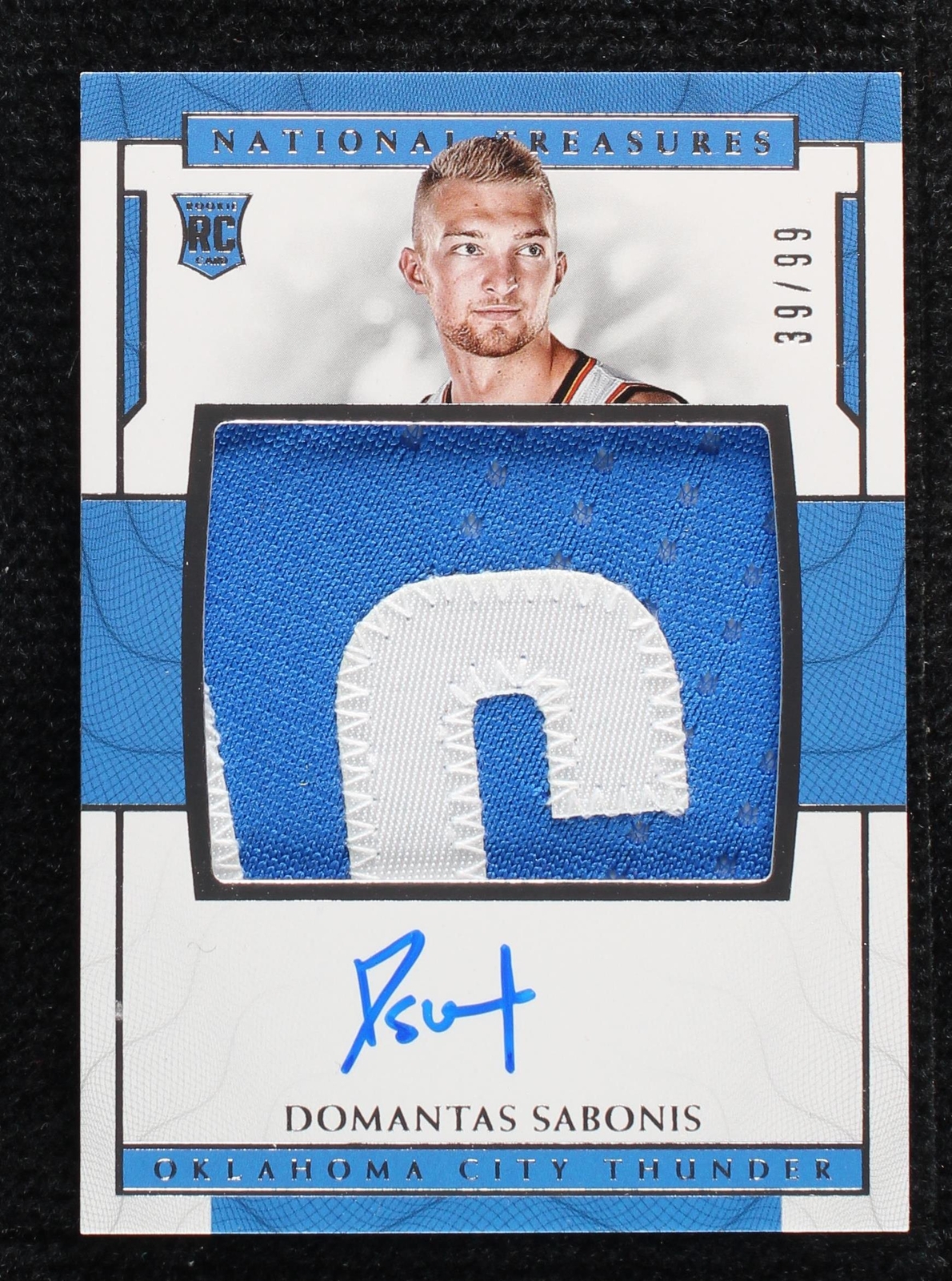2016-17 Panini National Treasures - Rookie Patch Autographs #133 ...