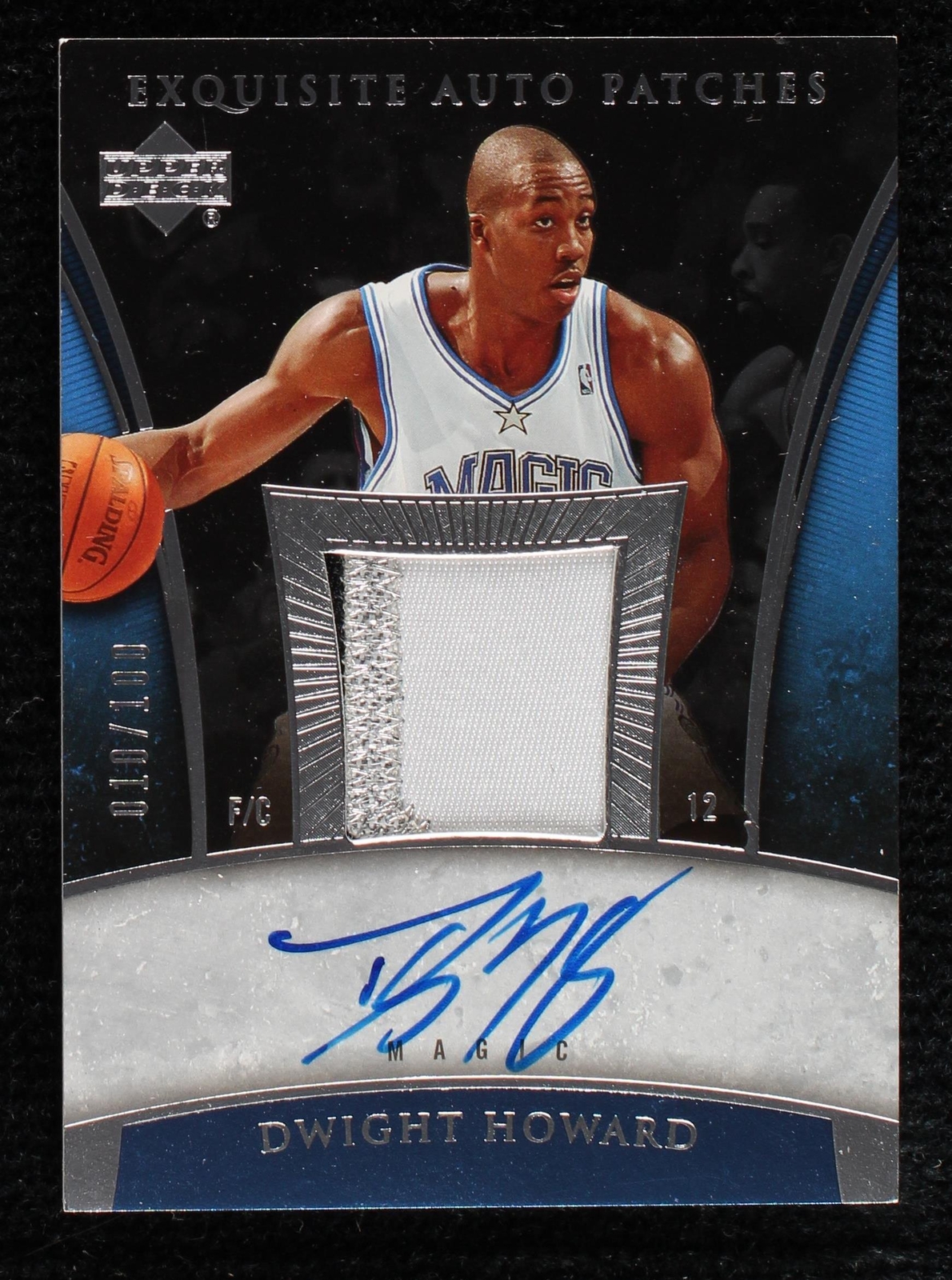 2005-06 Upper Deck Exquisite Collection - Autograph Patches #AP-DH ...