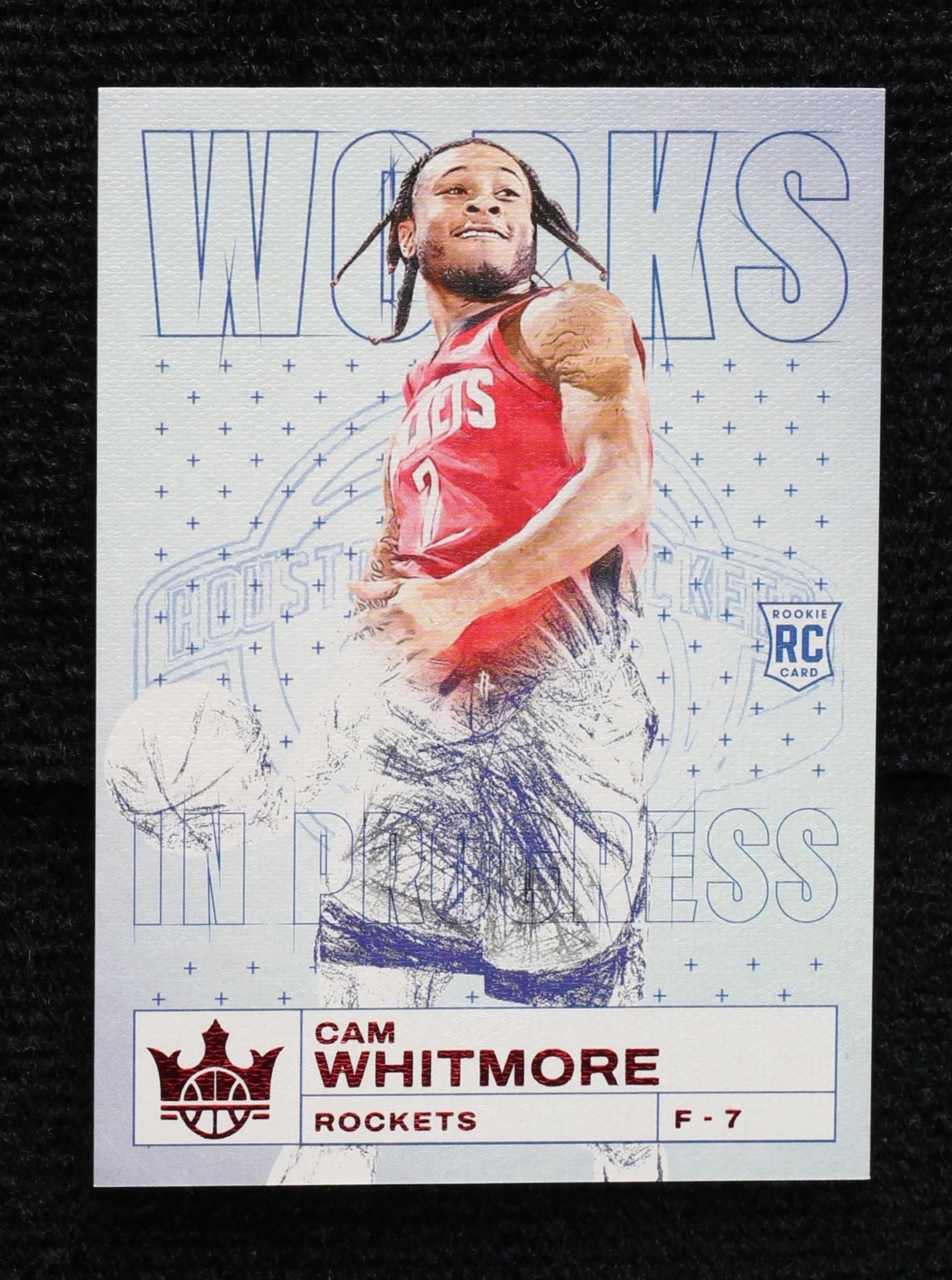 2023-24 Panini Court Kings - Works in Progress Ruby #23 Cam Whitmore ...