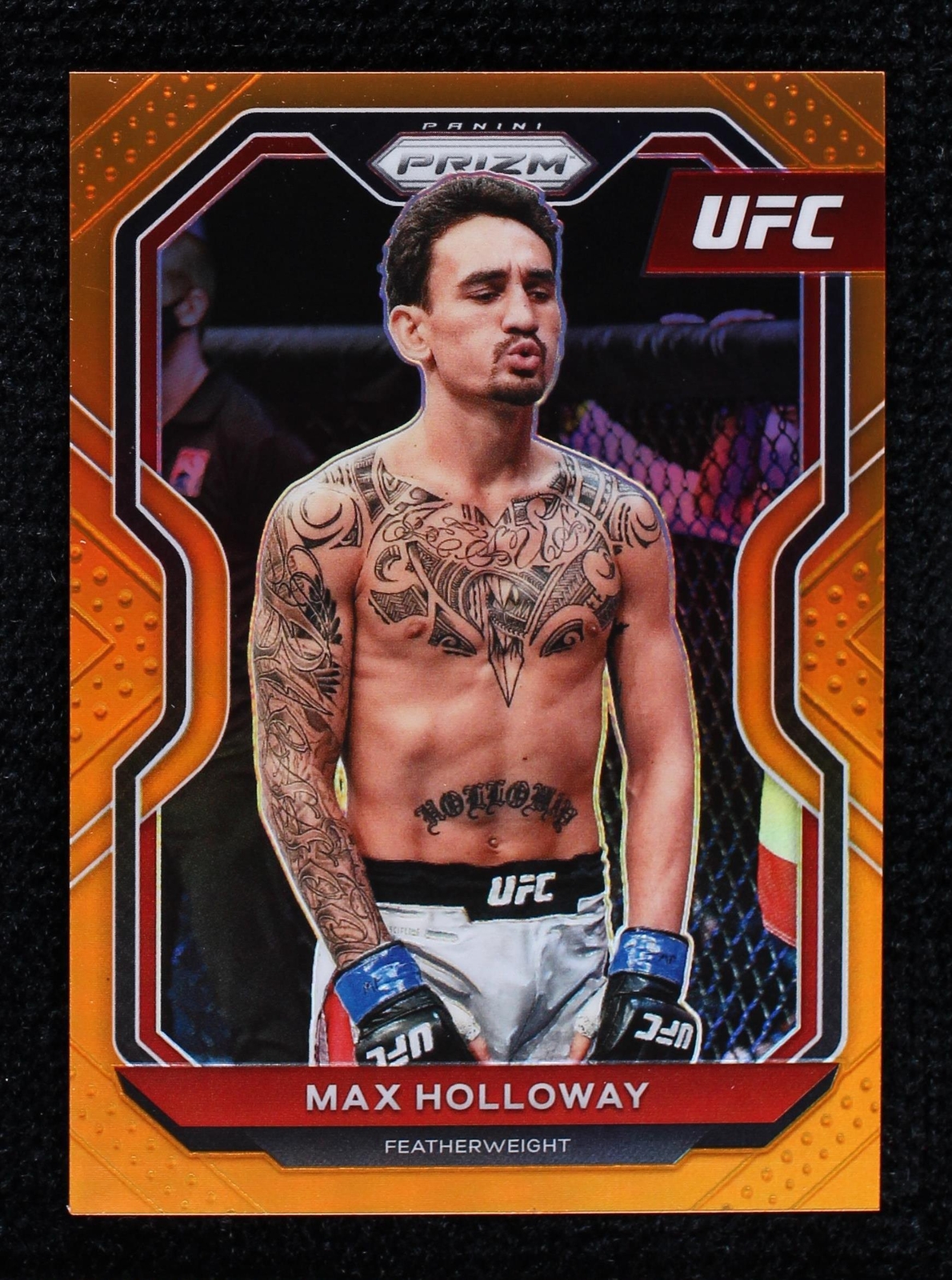 2021 Panini Prizm UFC - Orange Prizm #77 Max Holloway /99 for sale ...
