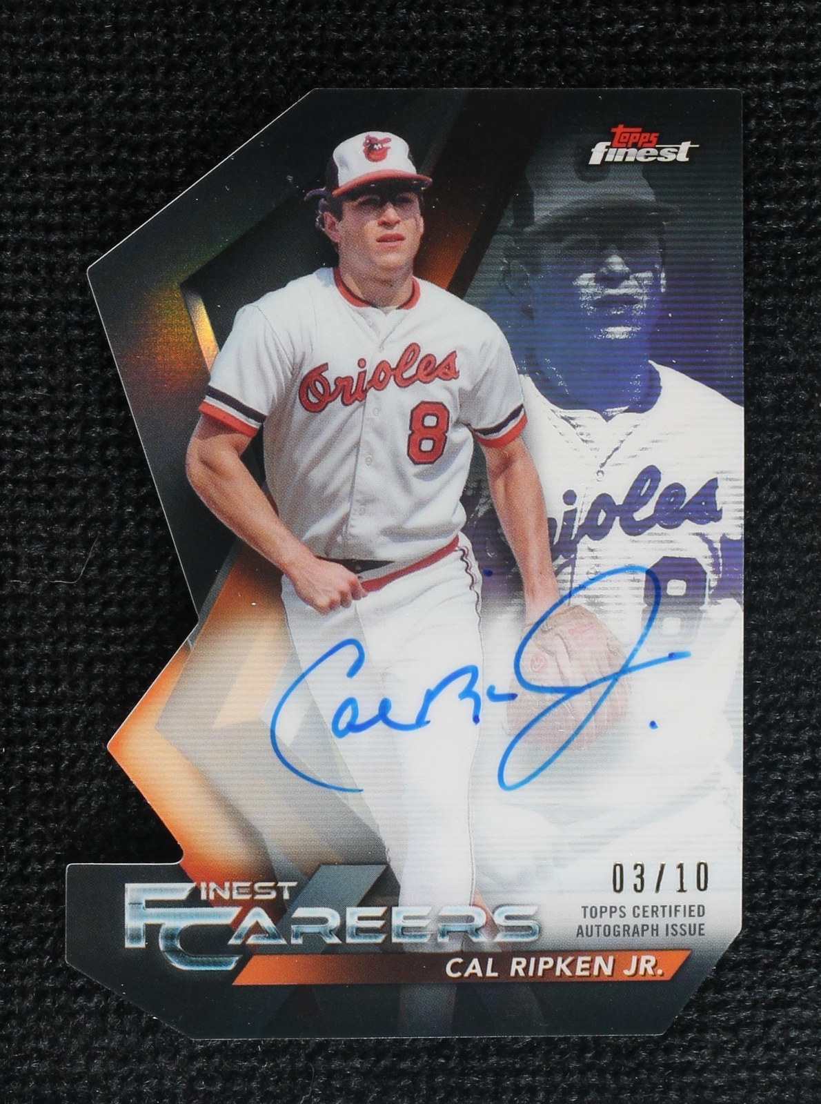 2018 Topps Finest - Finest Careers Die-Cut Autographs #FCA-CR2 Cal Ripken /10 (AU) for sale ...