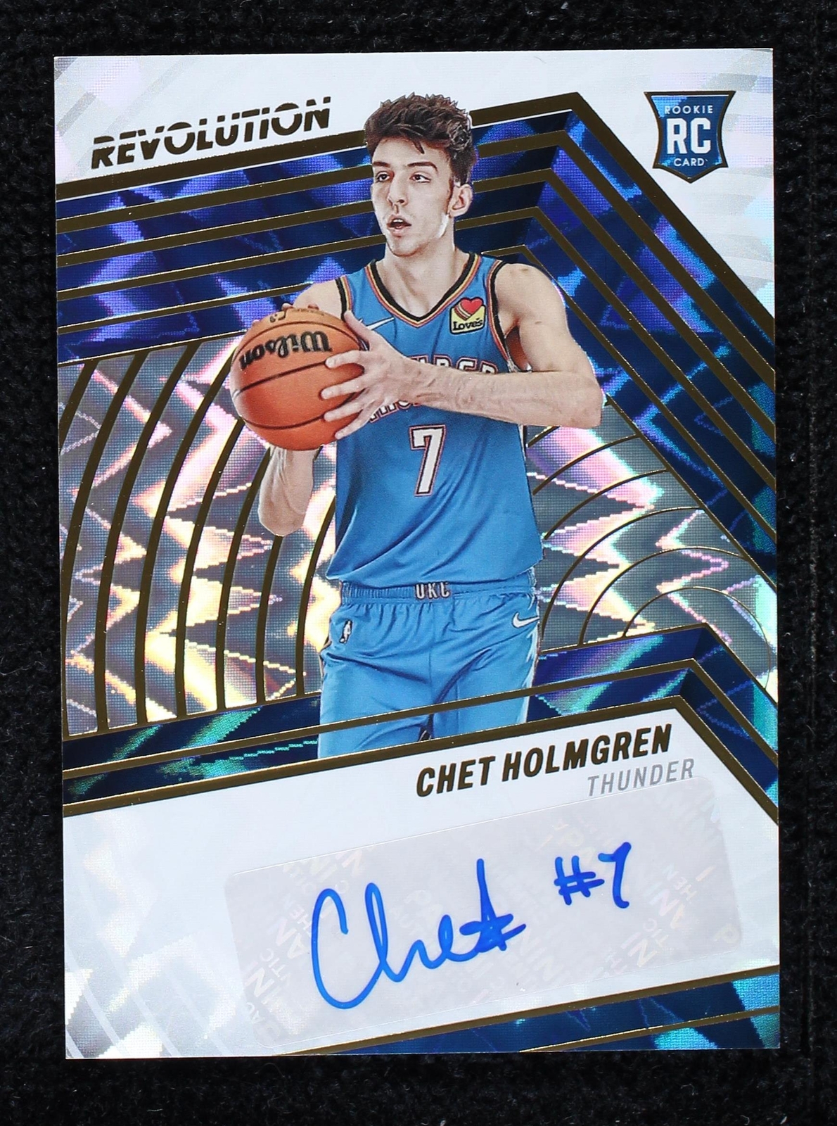 2022-23 Panini Revolution - Rookie Autographs Fractal #RA-CHG Chet ...