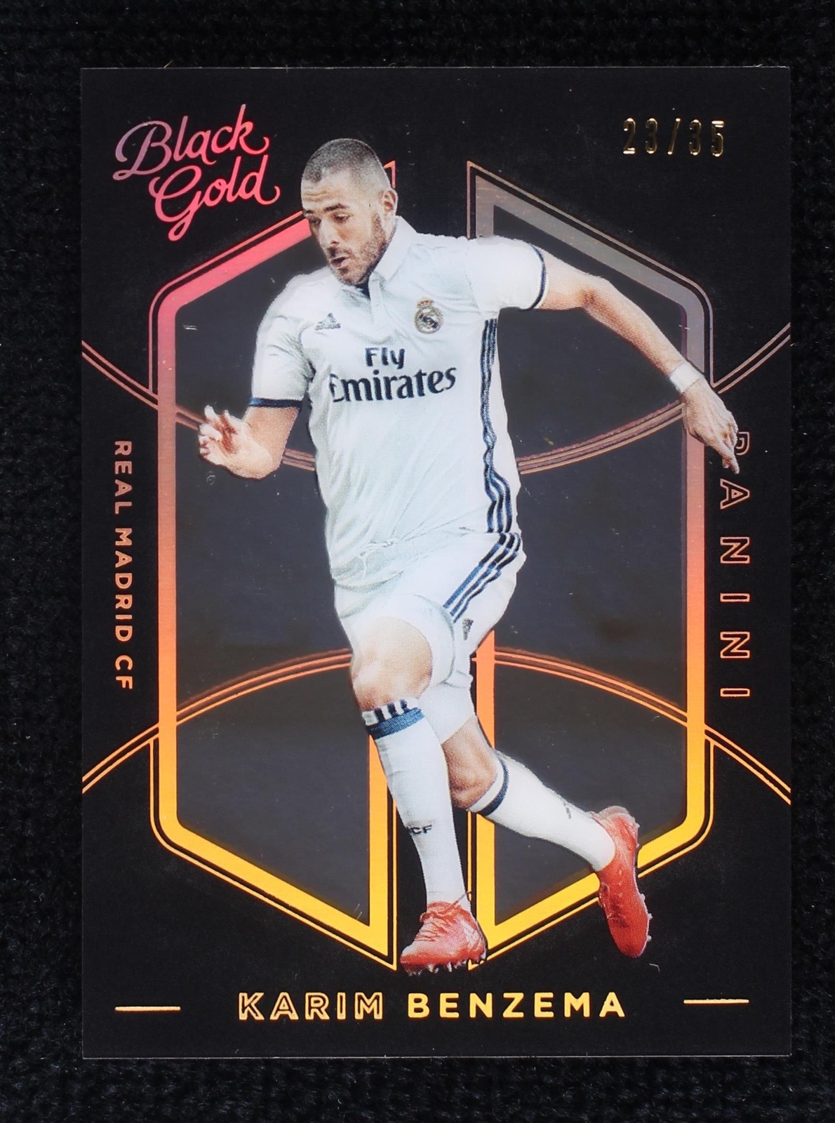 2016-17 Panini Black Gold - Rare #38 Karim Benzema /35 for sale online ...