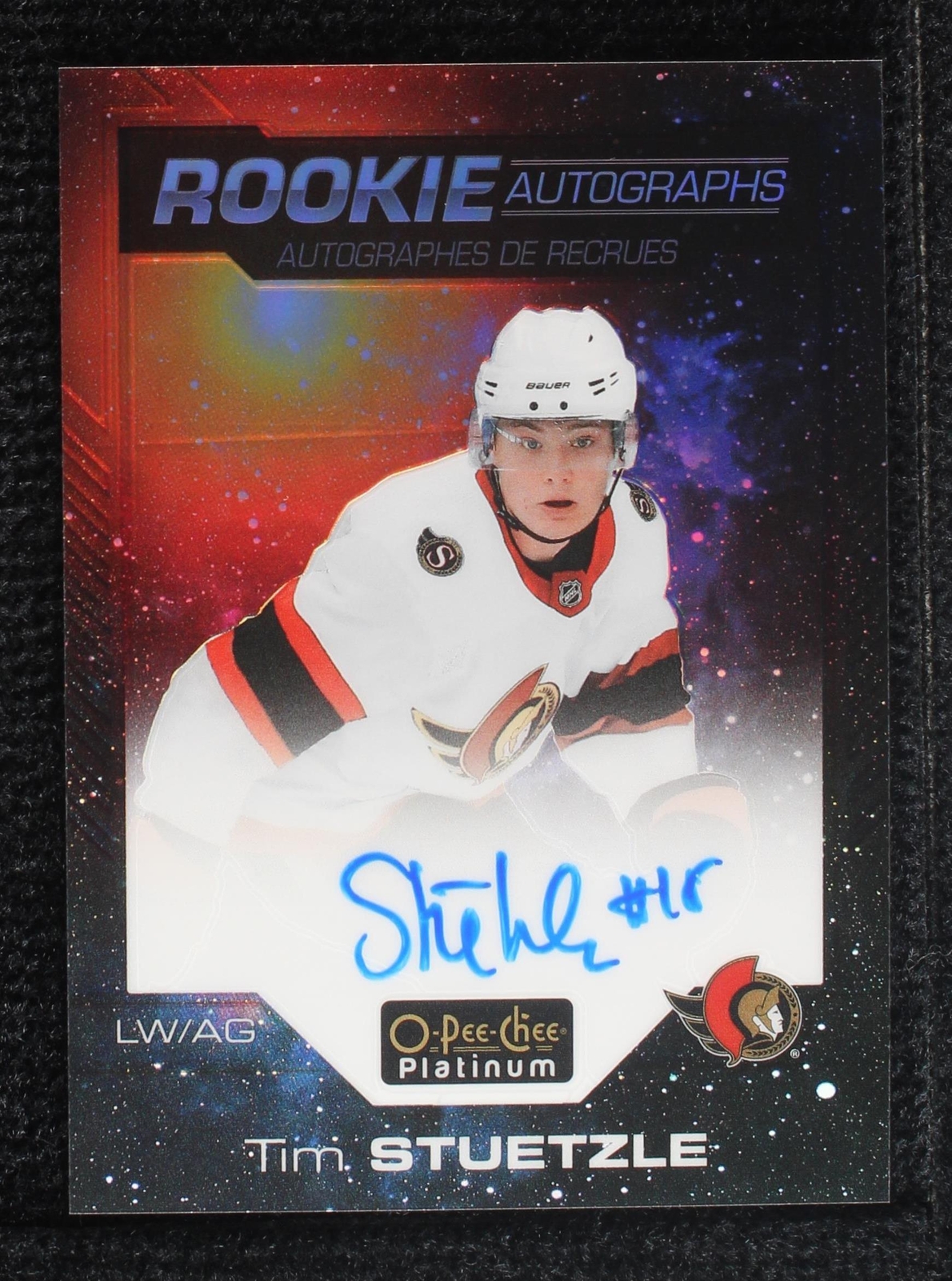 2020-21 O-Pee-Chee Platinum - Rookie Autographs Cosmic #R-ST Tim ...