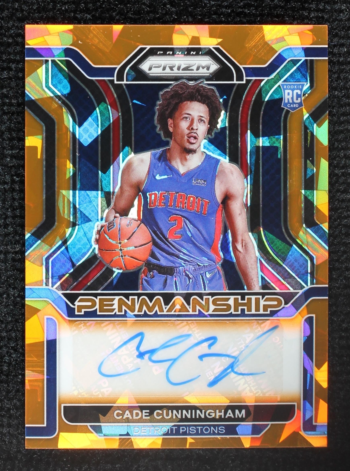 2021-22 Panini Prizm - Rookie Penmanship Orange Ice Prizm #RP-CCA Cade ...