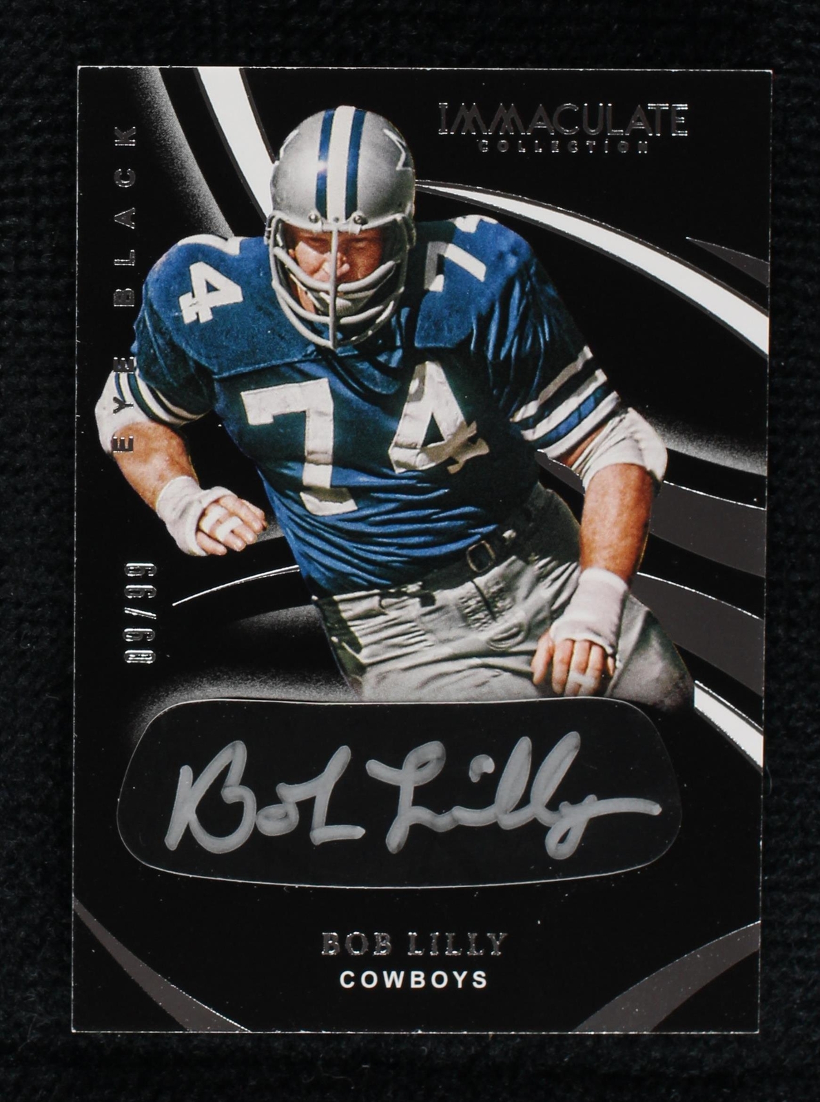 2020 Panini Immaculate Collection - Immaculate Eye Black #EB-BL Bob ...