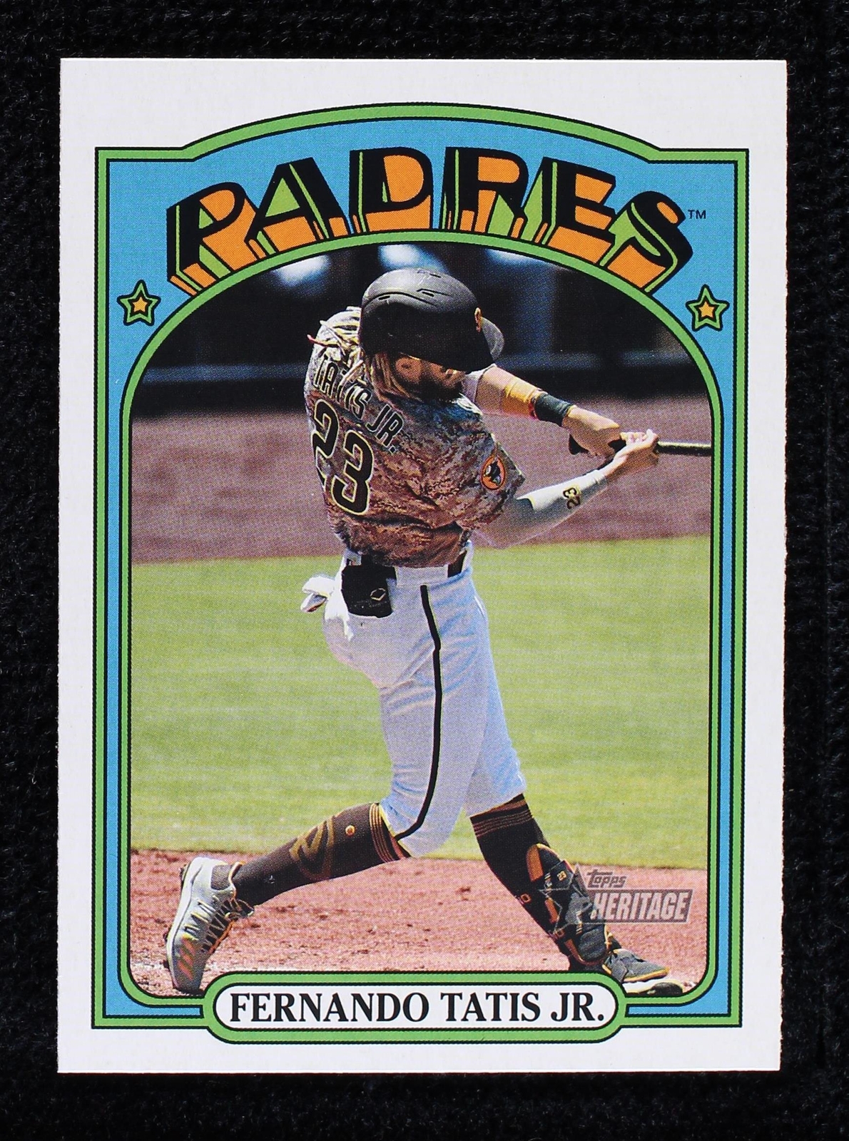 2021 Topps Heritage - SP Throwback Uniform Variation #137 Fernando ...