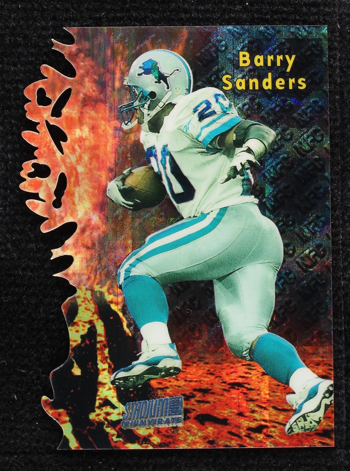 1997 Stadium Club - Triumvirate II Atomic Refractor #T4c Barry Sanders for sale online | eBay