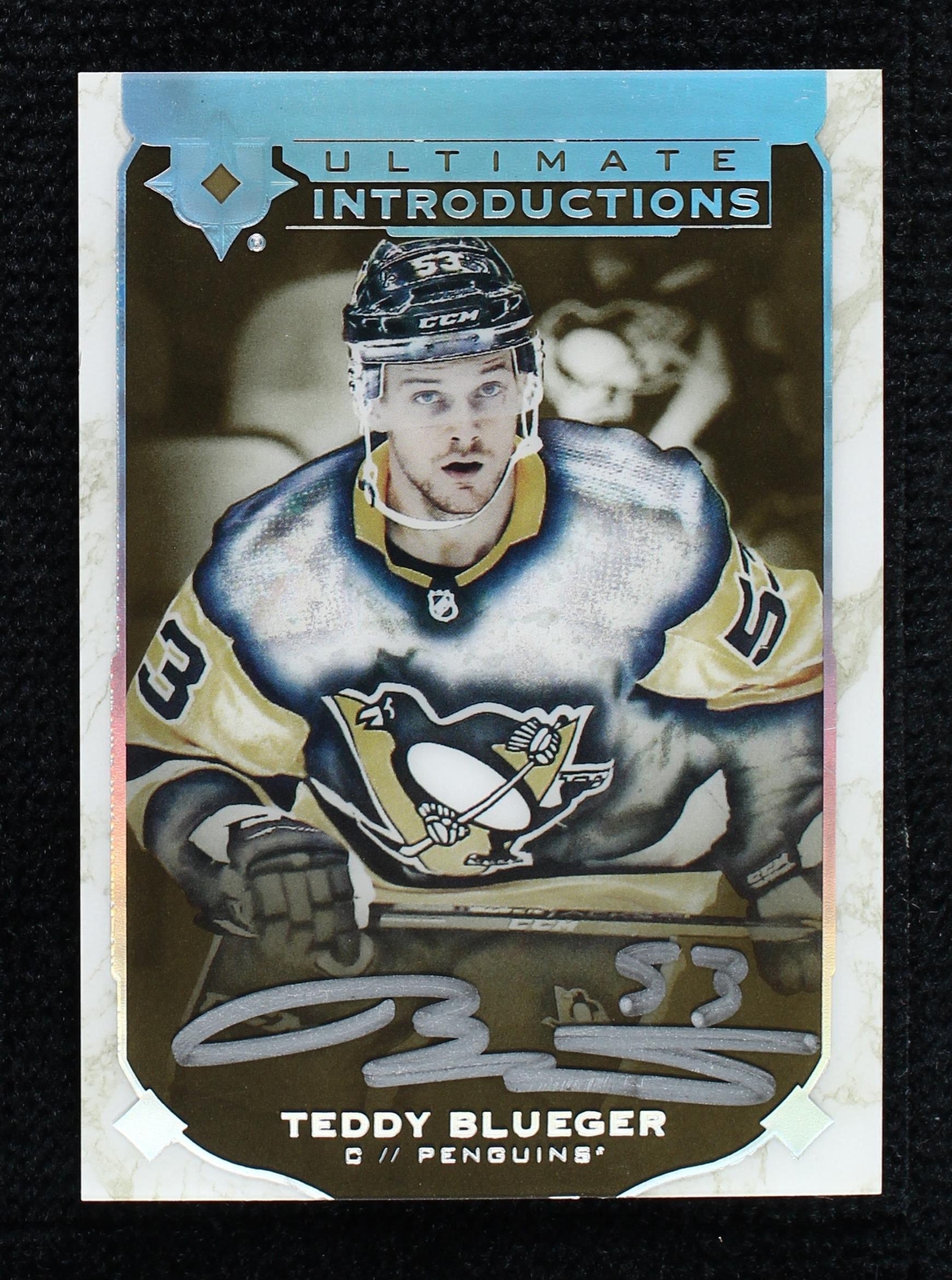 2019-20 Upper Deck Ultimate Collection - Ultimate Introductions Gold ...