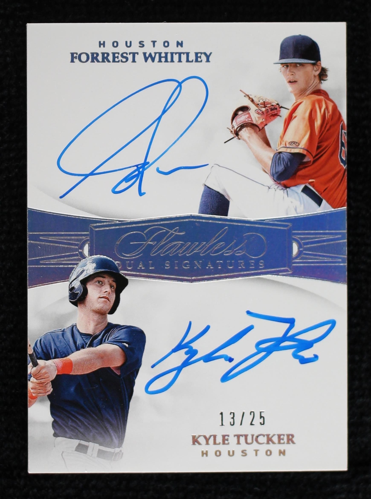 2019 Panini Flawless - Flawless Dual Signatures #FDS-WT Kyle Tucker ...