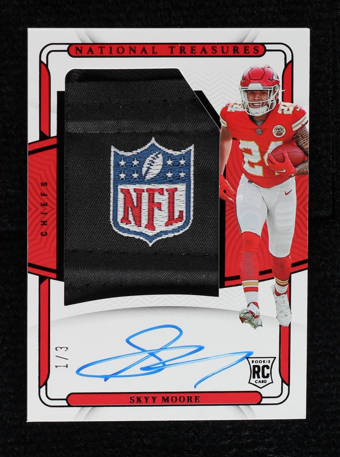 2022 Panini National Treasures - Rookie Hats Off Signatures NFL Shield ...