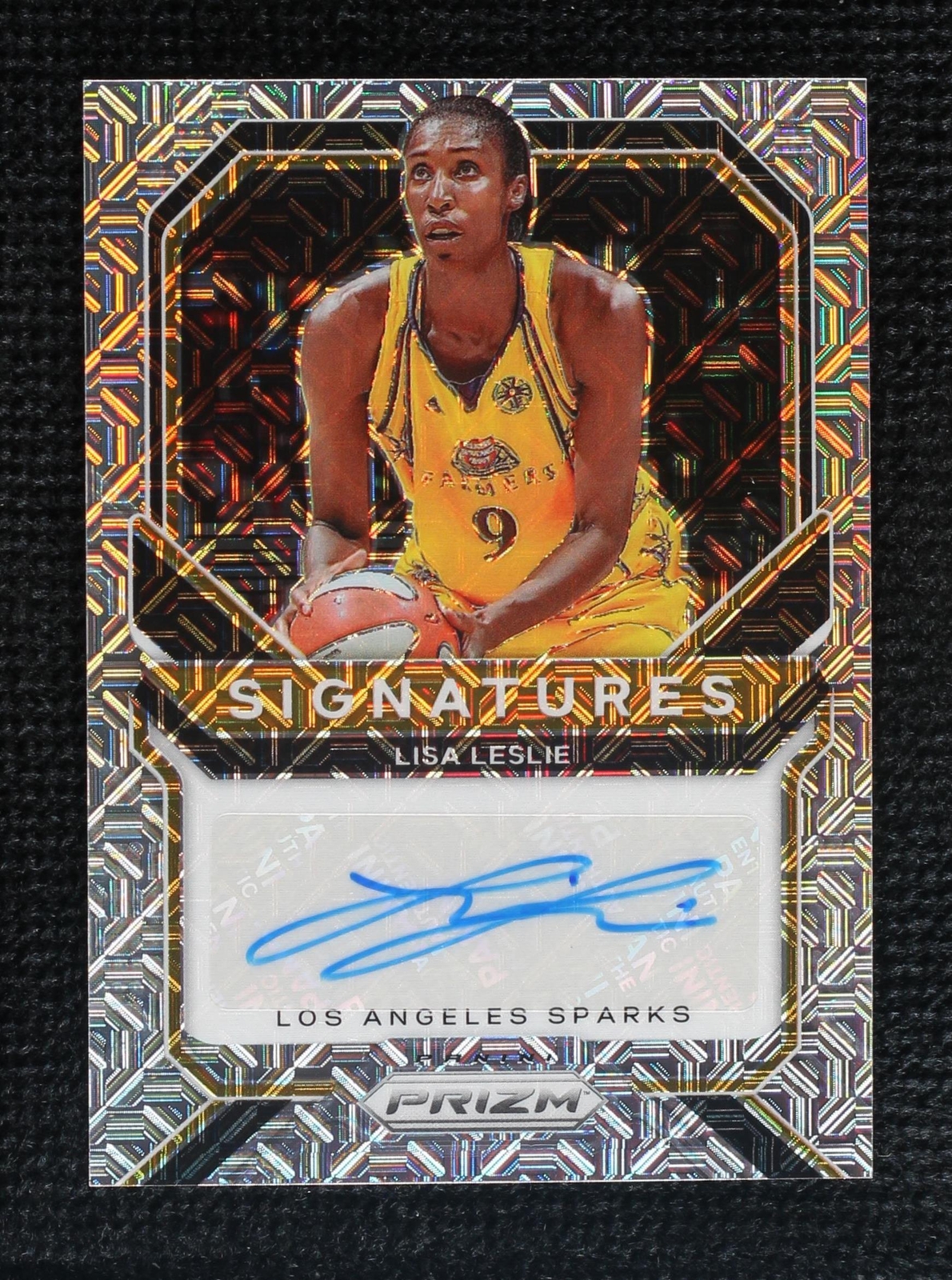 2021 Panini Prizm WNBA - Signatures Mojo Prizm #SG-LLS Lisa Leslie /25 ...