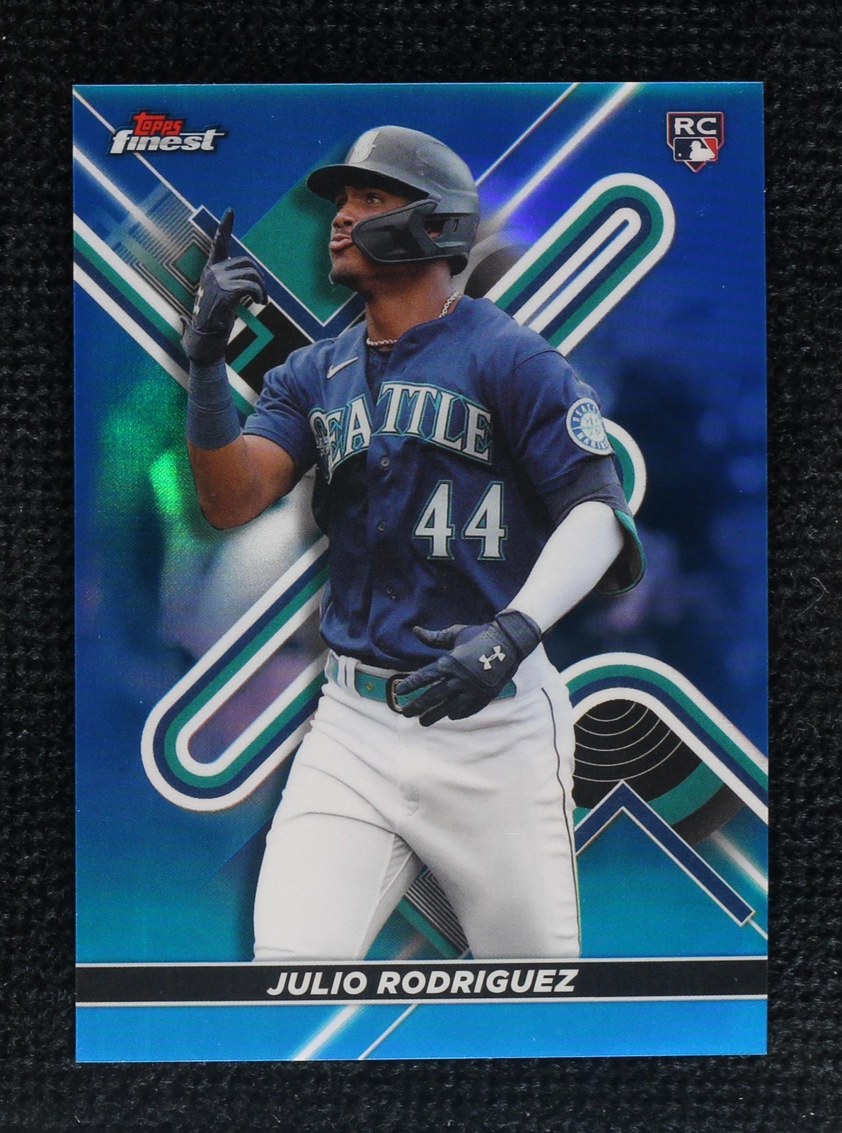 2022 Topps Finest - Blue Refractor #23 Julio Rodriguez /150 (RC) for ...