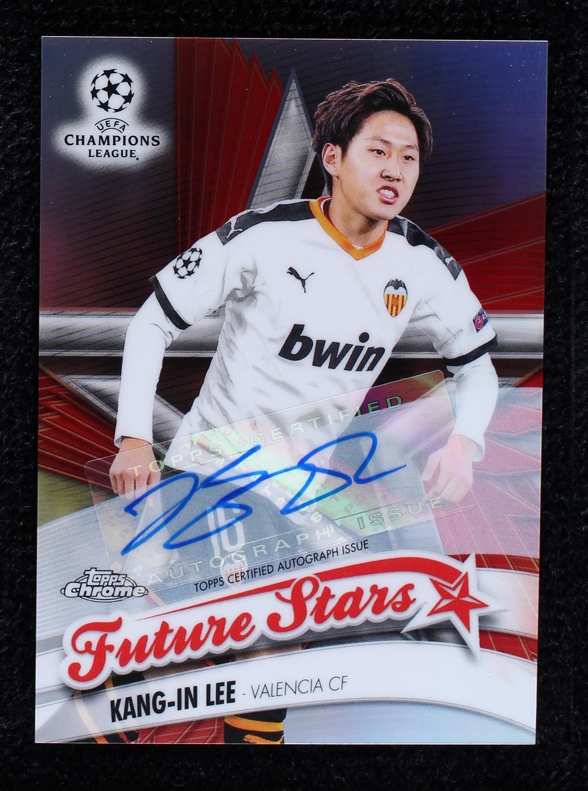 2019-20 Topps Chrome UCL - Future Stars Autographs #FS-KIL Kang-in Lee /50 (AU, RC) for sale ...