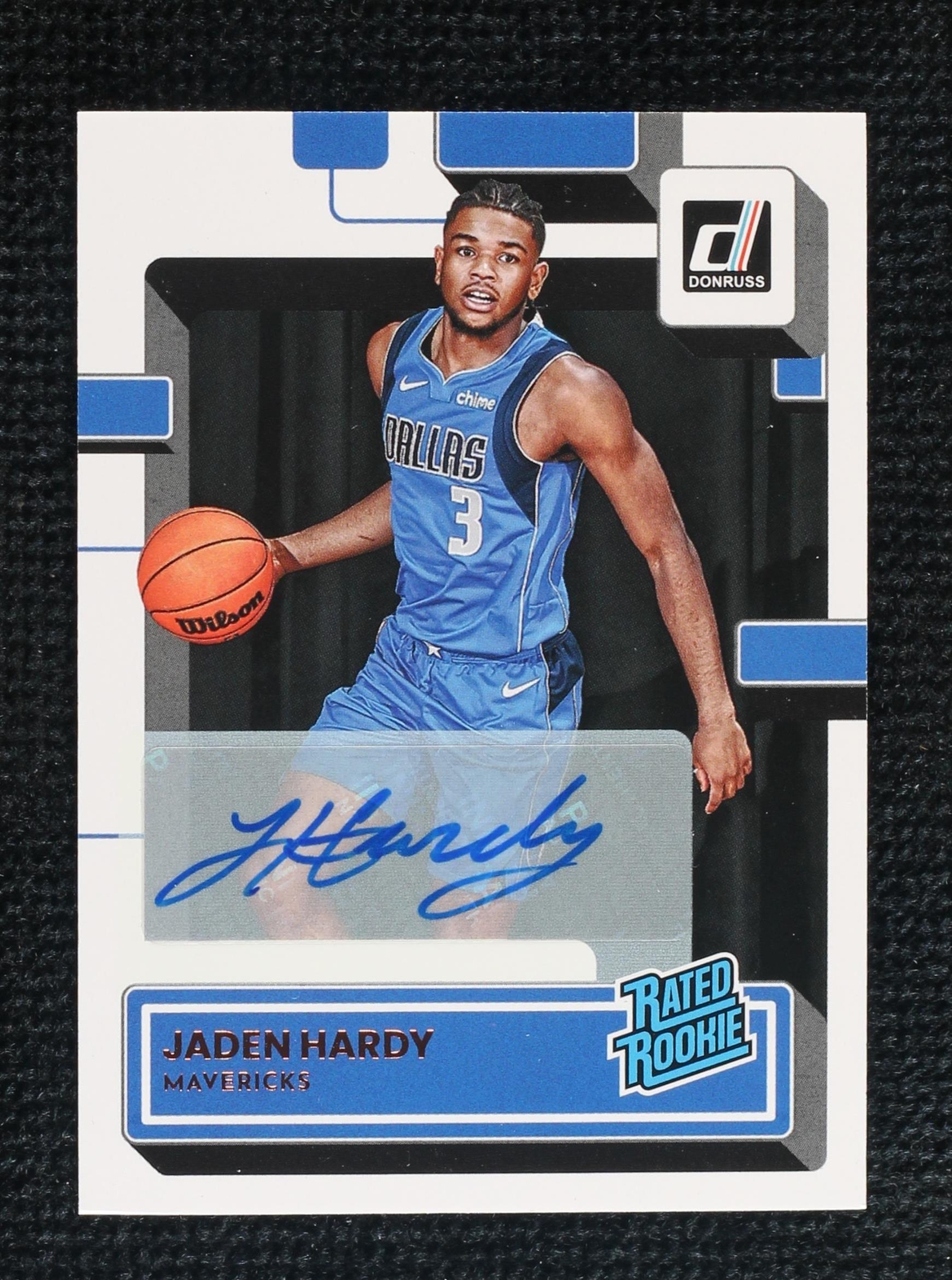 2022-23 Panini Donruss - Rated Rookie Signatures #235 Jaden Hardy (AU ...