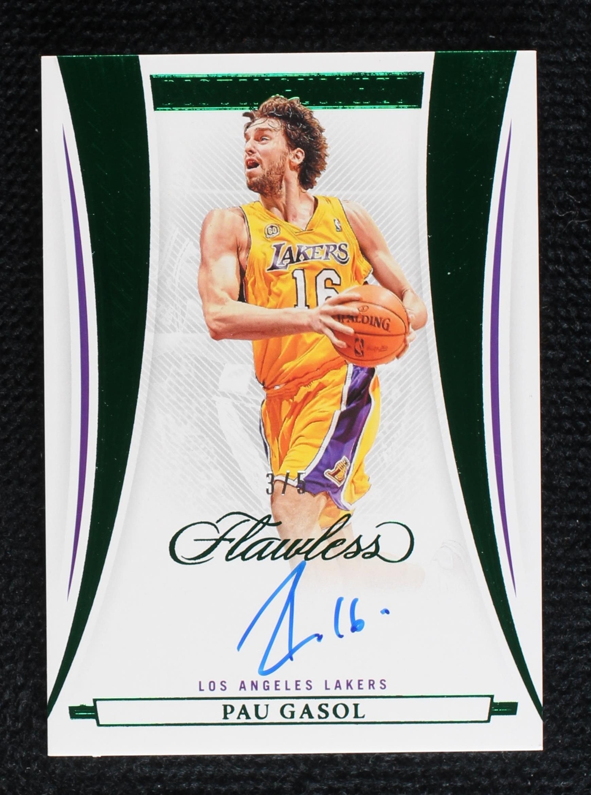 2021-22 Panini Flawless - Distinguished Autographs Emerald #DA-PAU Pau ...