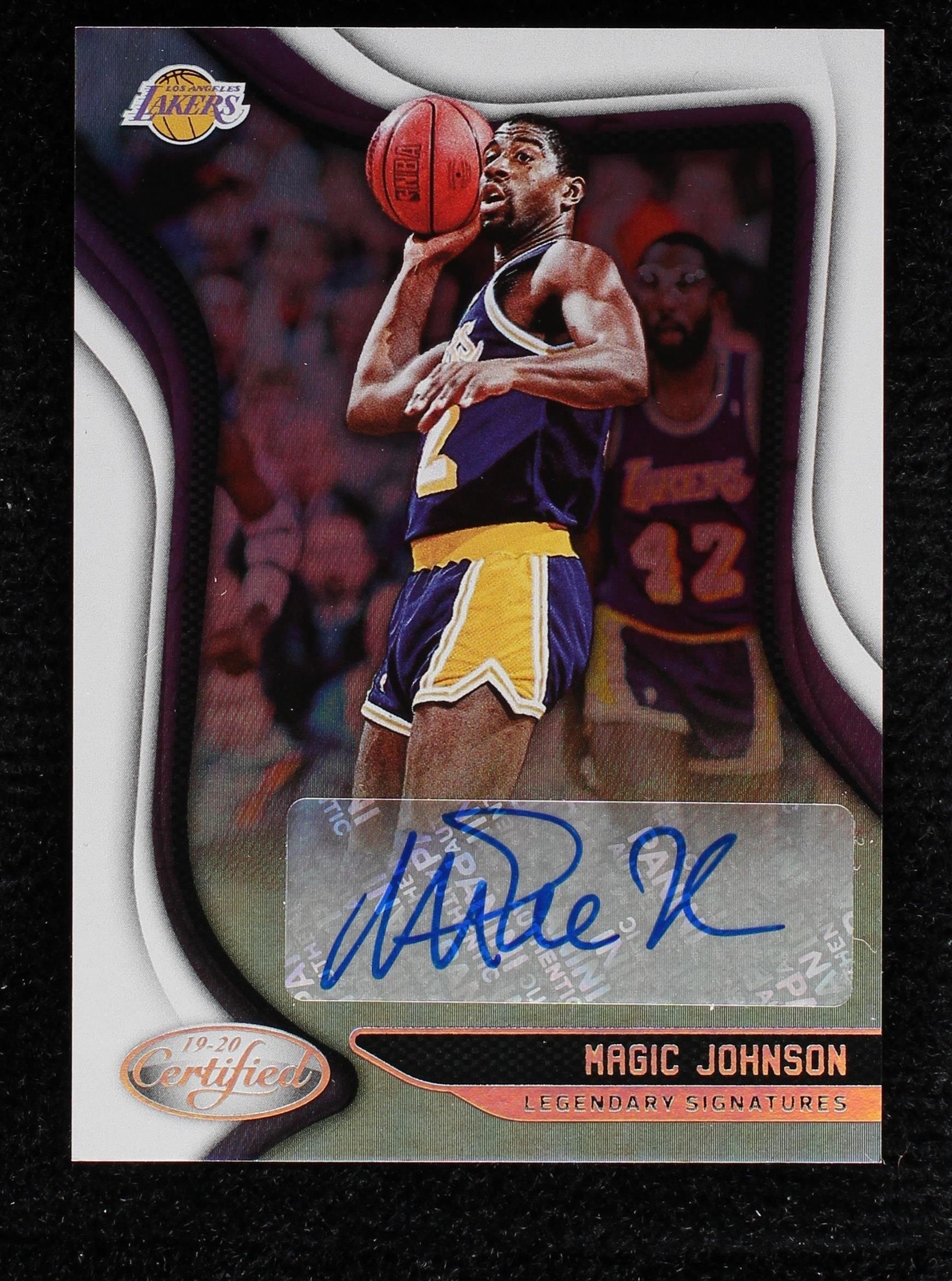 2019-20 Panini Certified - Legendary Signatures #LS-MJ Magic Johnson ...