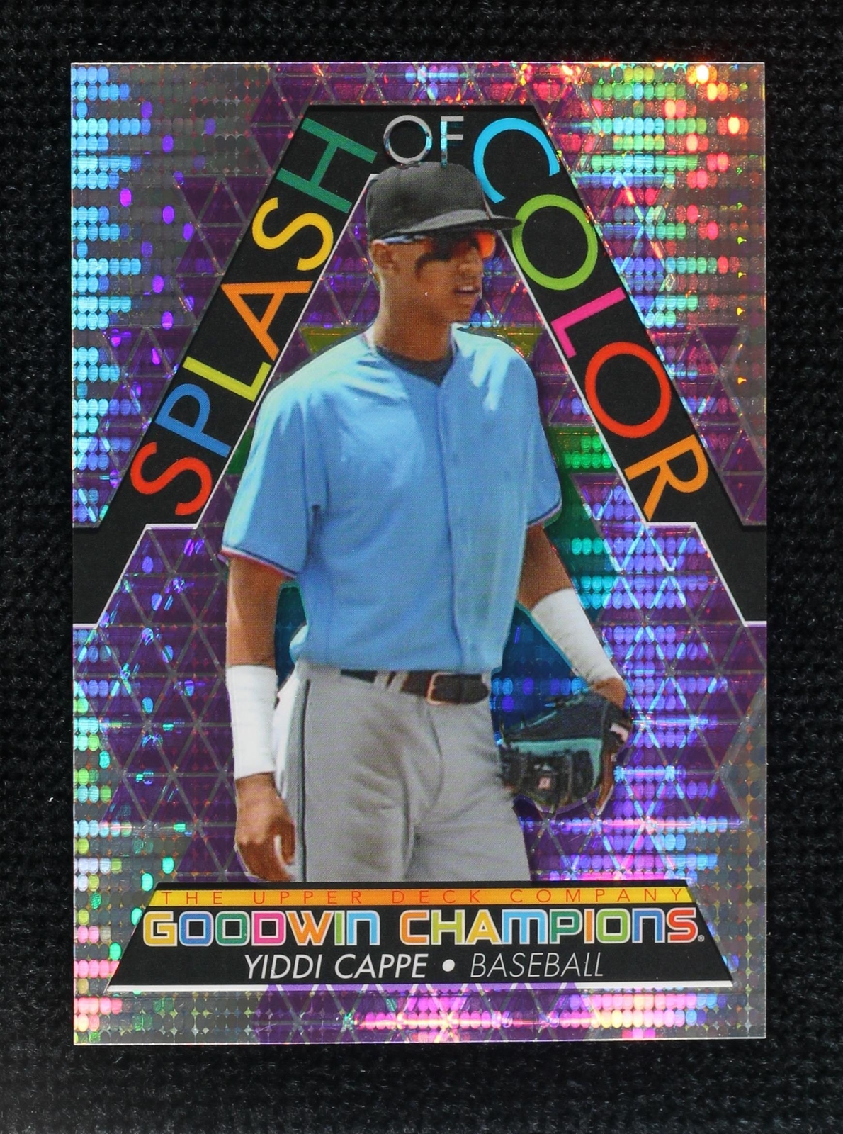 2022 Upper Deck Goodwin Champions - Splash of Color Platinum Purple ...