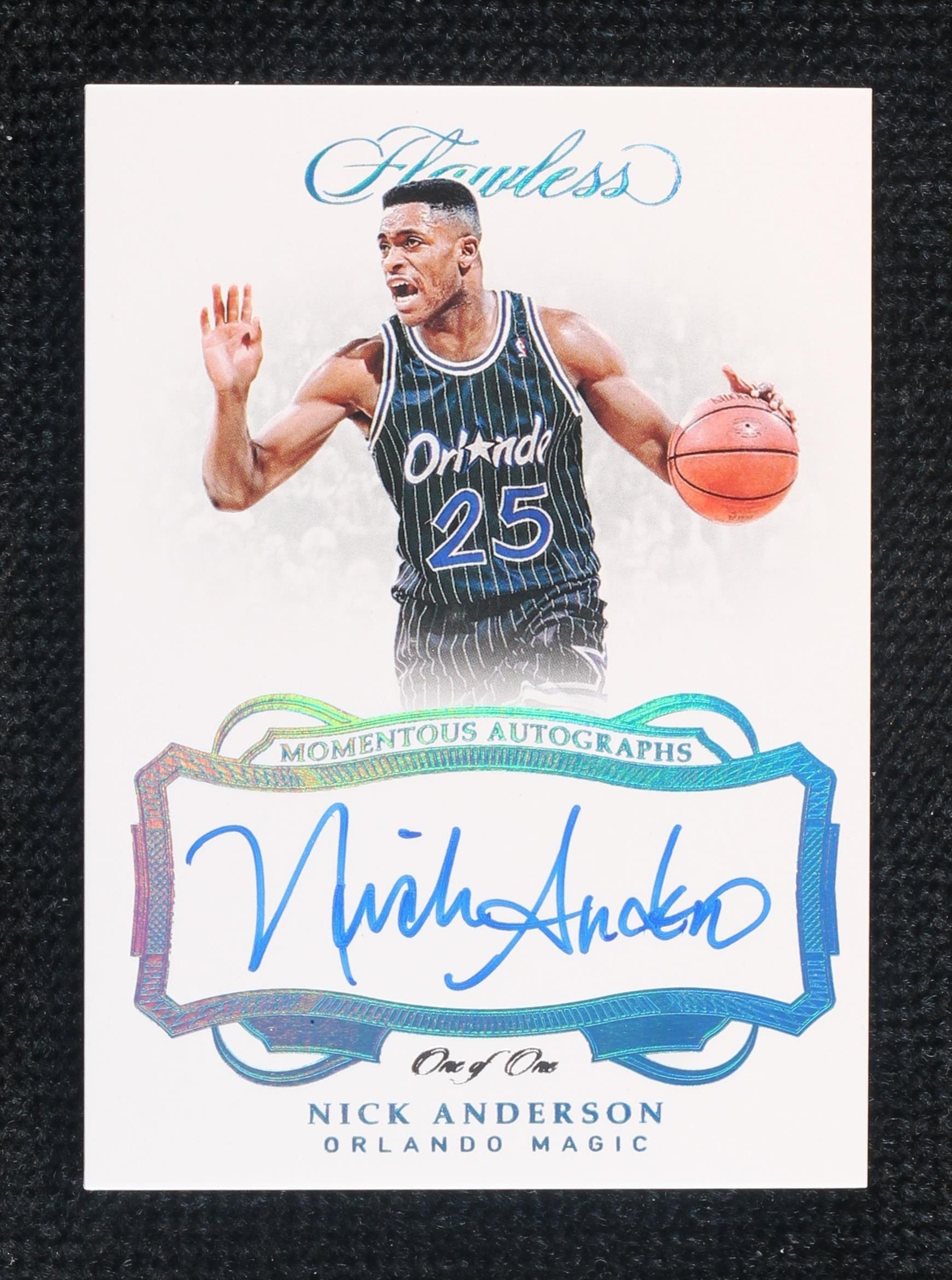 2018-19 Panini Flawless - Momentous Autographs Platinum #MA-NAN Nick ...